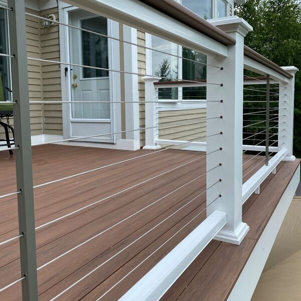 15 Unique & Stylish Front Porch Railing Ideas to Boost Curb Appeal ...
